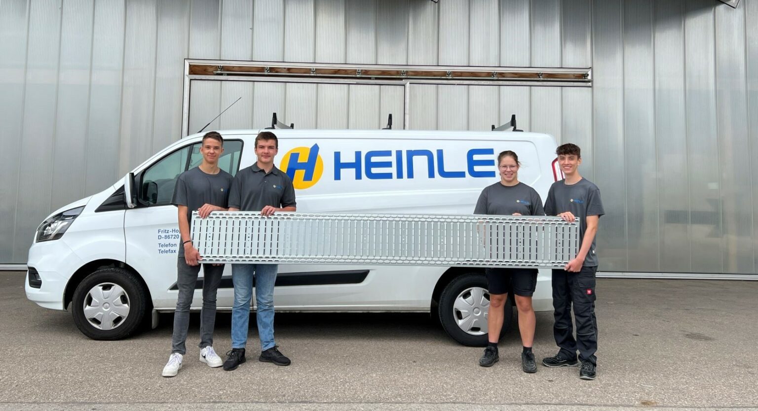 Unsere neuen Auszubildenden 2022 - Heinle Energie & Automationstechnik GmbH