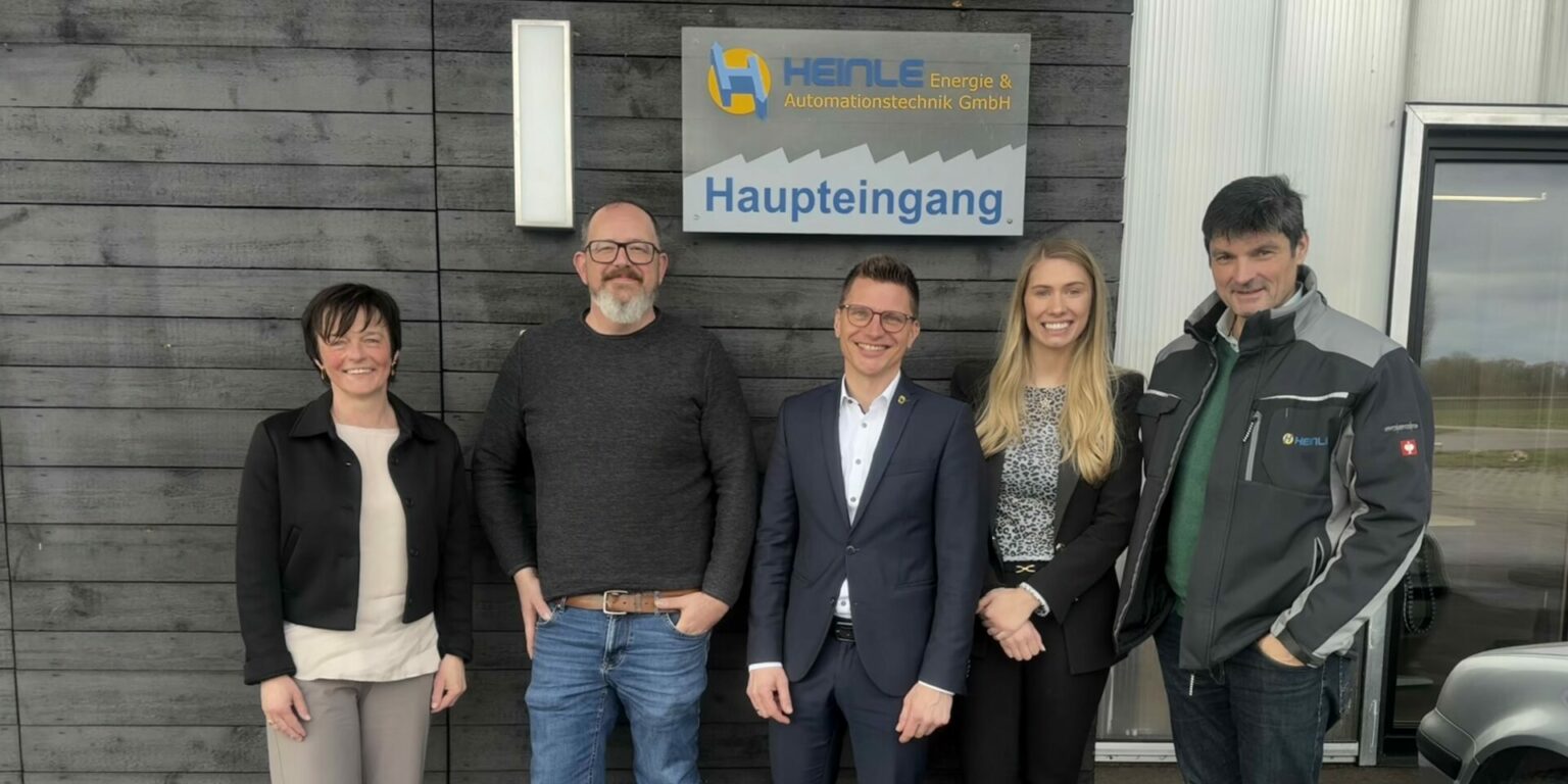 Übergabe unserer 2. Spende - Heinle Energie & Automationstechnik GmbH
